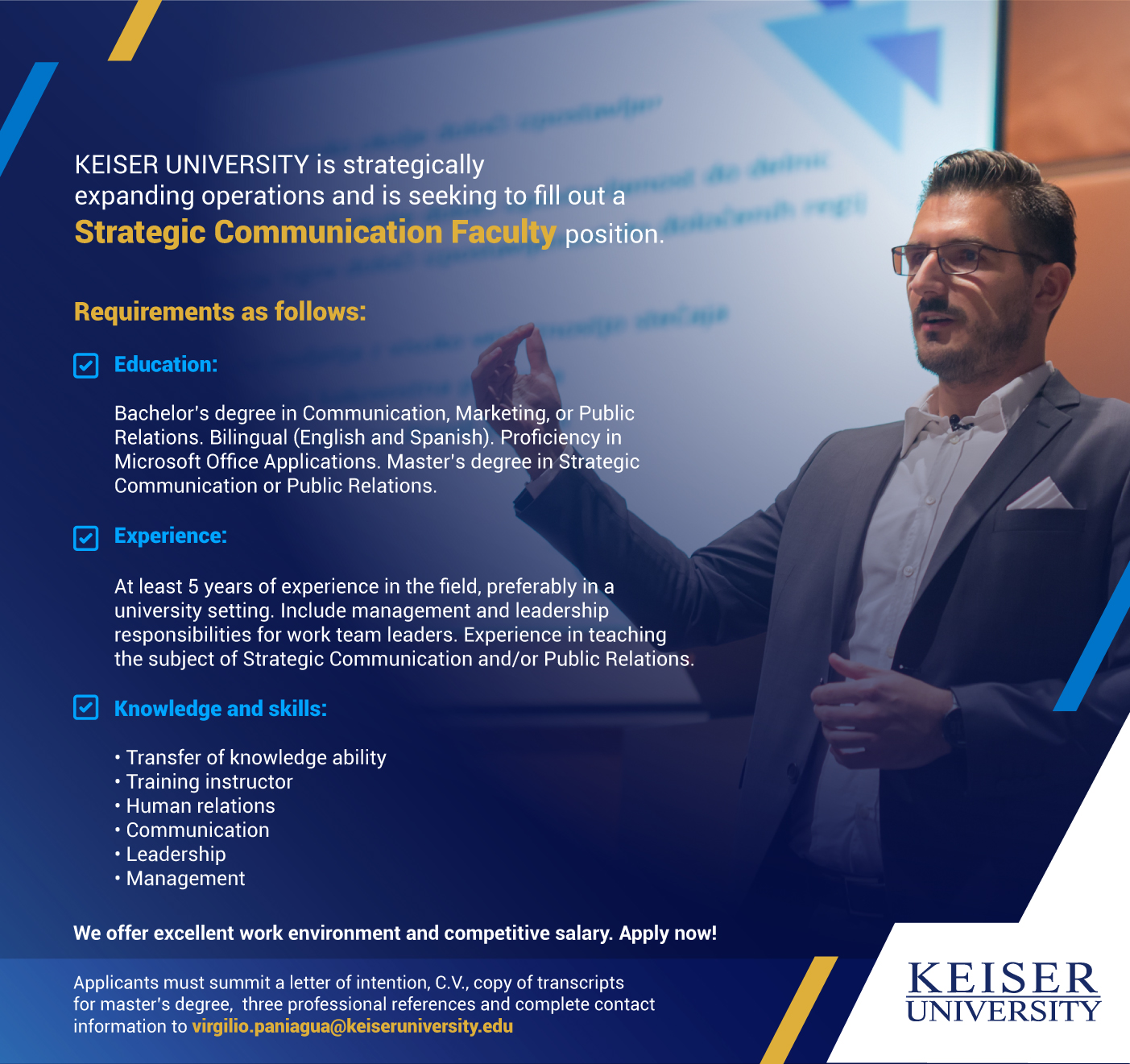 Strategic Communication Faculty - DPESA